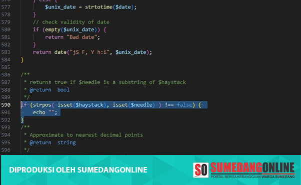 Tips PHPRad Atasi Error di PHP 8: Fatal error: Cannot redeclare str_contains() | SUMEDANGONLINE